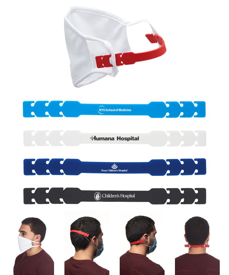 Item # 1463 - Silicone face Mask Extenders Hooks