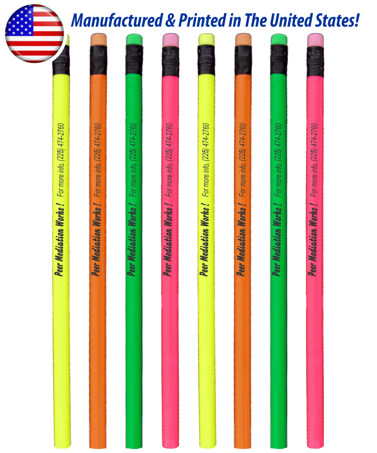 Item # 650 - Union Printed - Round Wooded USA Made Value Pencil with #2 ...
